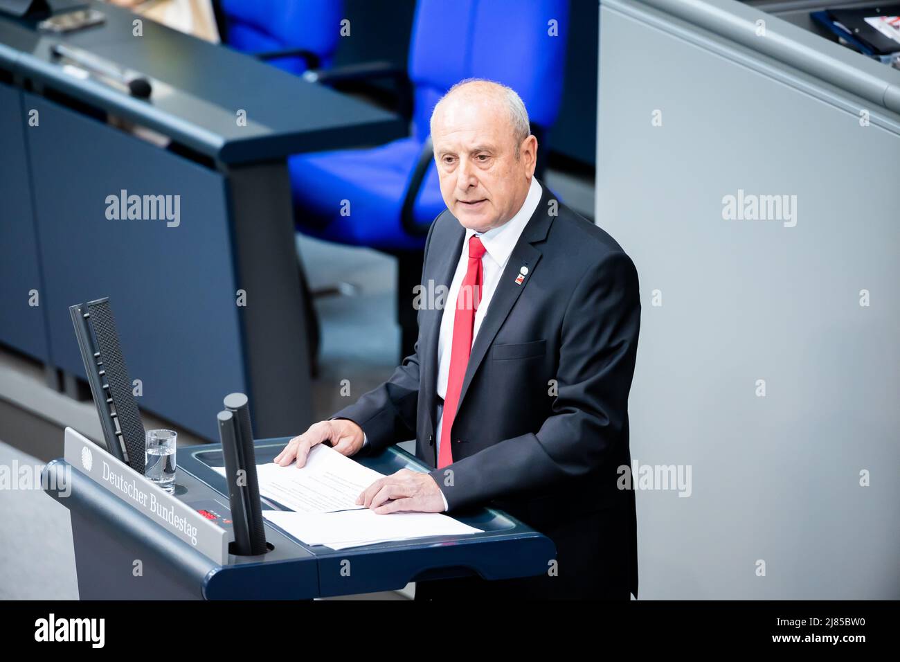 Berlin, Deutschland. 13.. Mai 2022. Michael Gerdes (SPD), Mitglied des Deutschen Bundestages ...