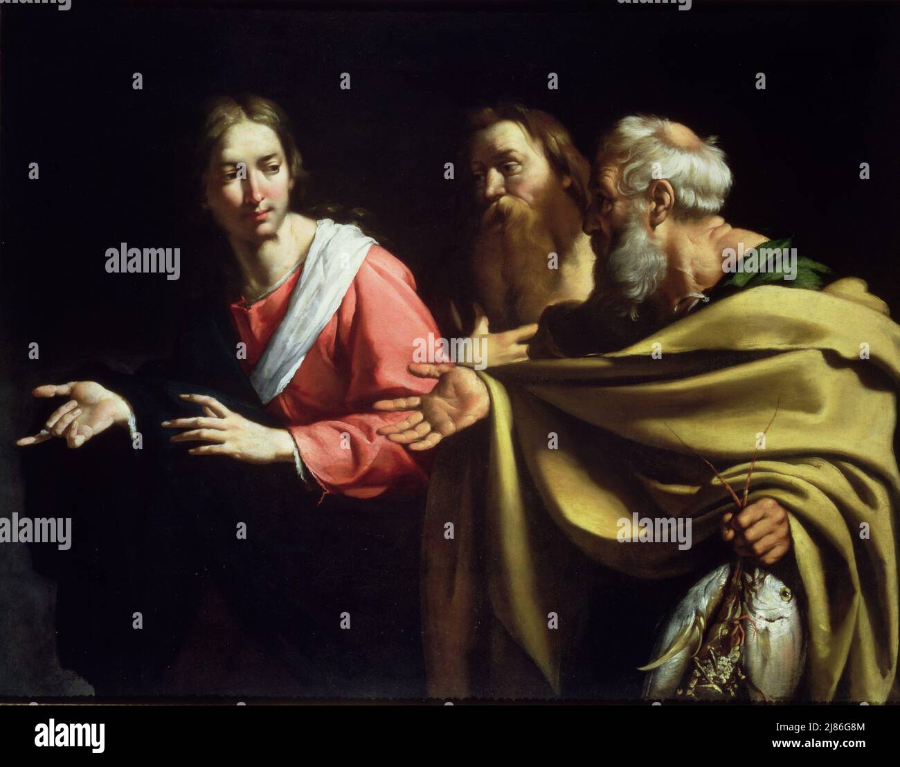 Berufung St Peter Andrew Strozzi Bernardo 1581 1644 Stockfotos und ...