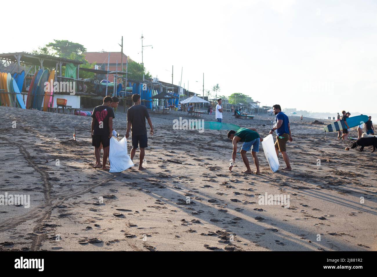 Volunteers cleaning beach -Fotos und -Bildmaterial in hoher Auflösung ...