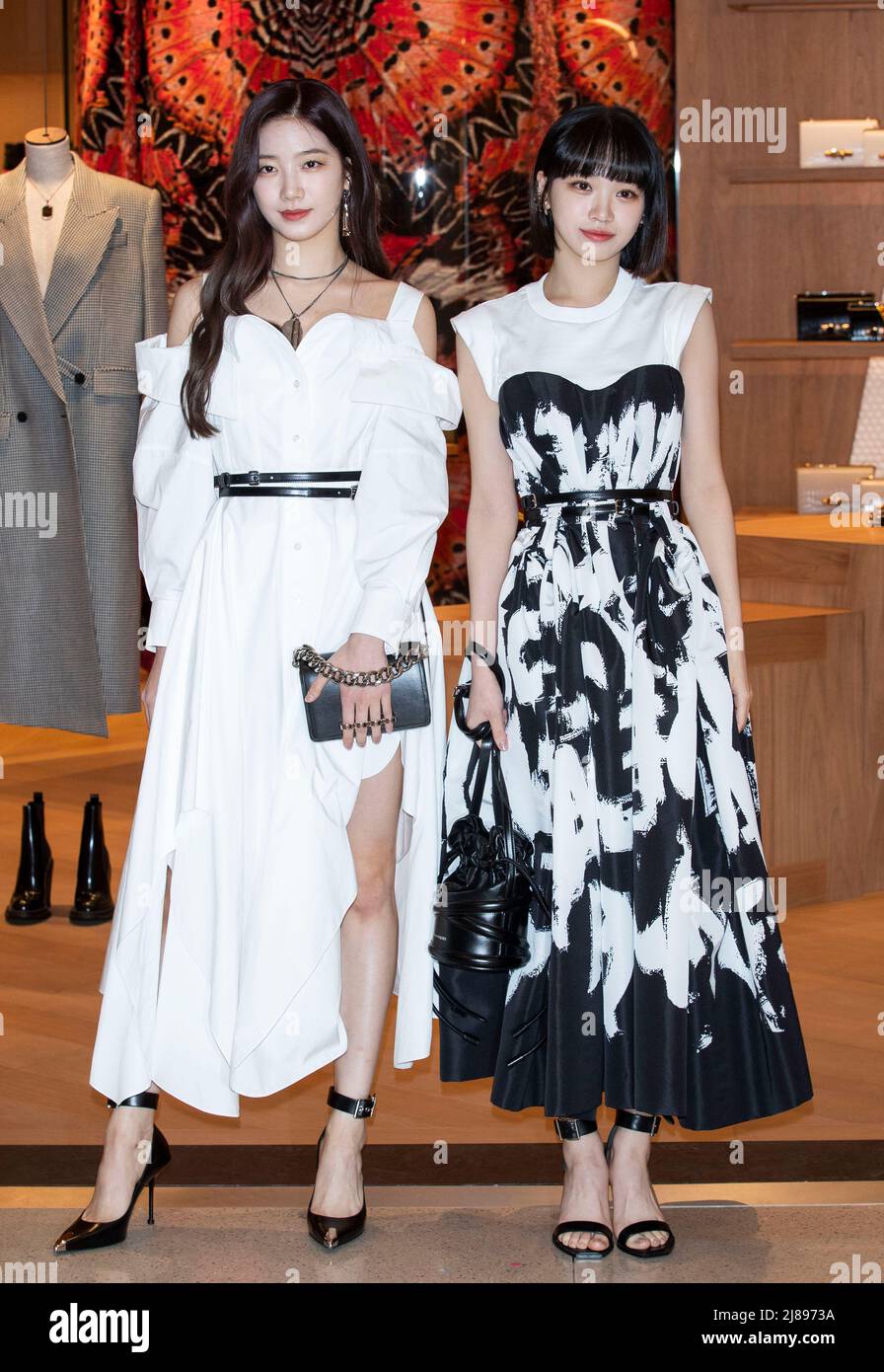 14 Mai 2022 Seoul Südkorea L Bis R Kazuha Aus Japan Und Kim