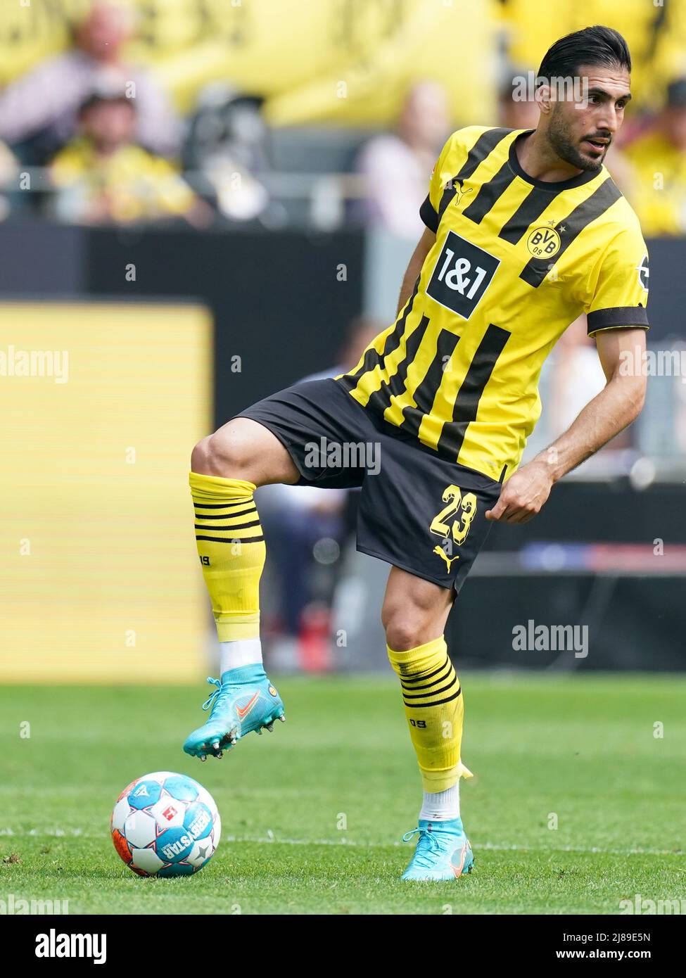 DORTMUND, DEUTSCHLAND - MAI 14: Emre Can von Borussia Dortmund während ...