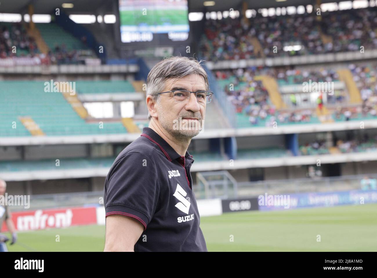 14. Mai 2022, VERONA: Torinos Cheftrainer Ivan Juric beim italienischen ...