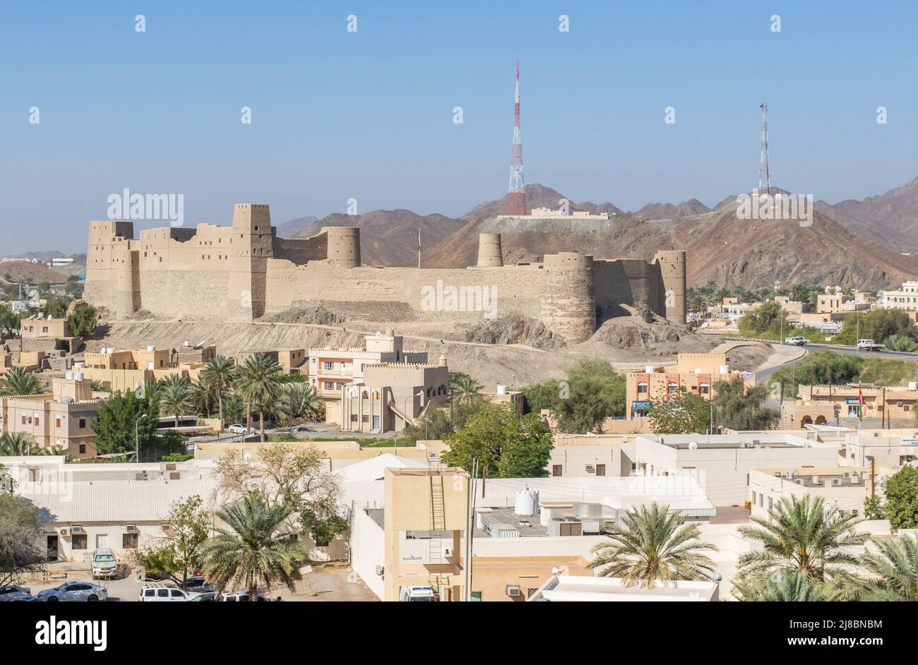 Bahla, Oman - Heimat des Bahla Fort, einer Burg aus dem 13 ...