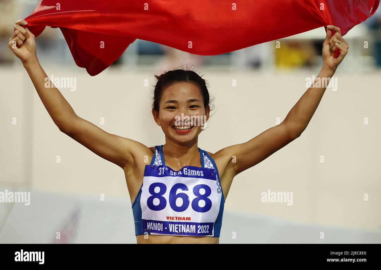 Südostasienspiele - Leichtathletik - My Dinh National Stadium, Hanoi, Vietnam - 15. Mai 2022 die ...