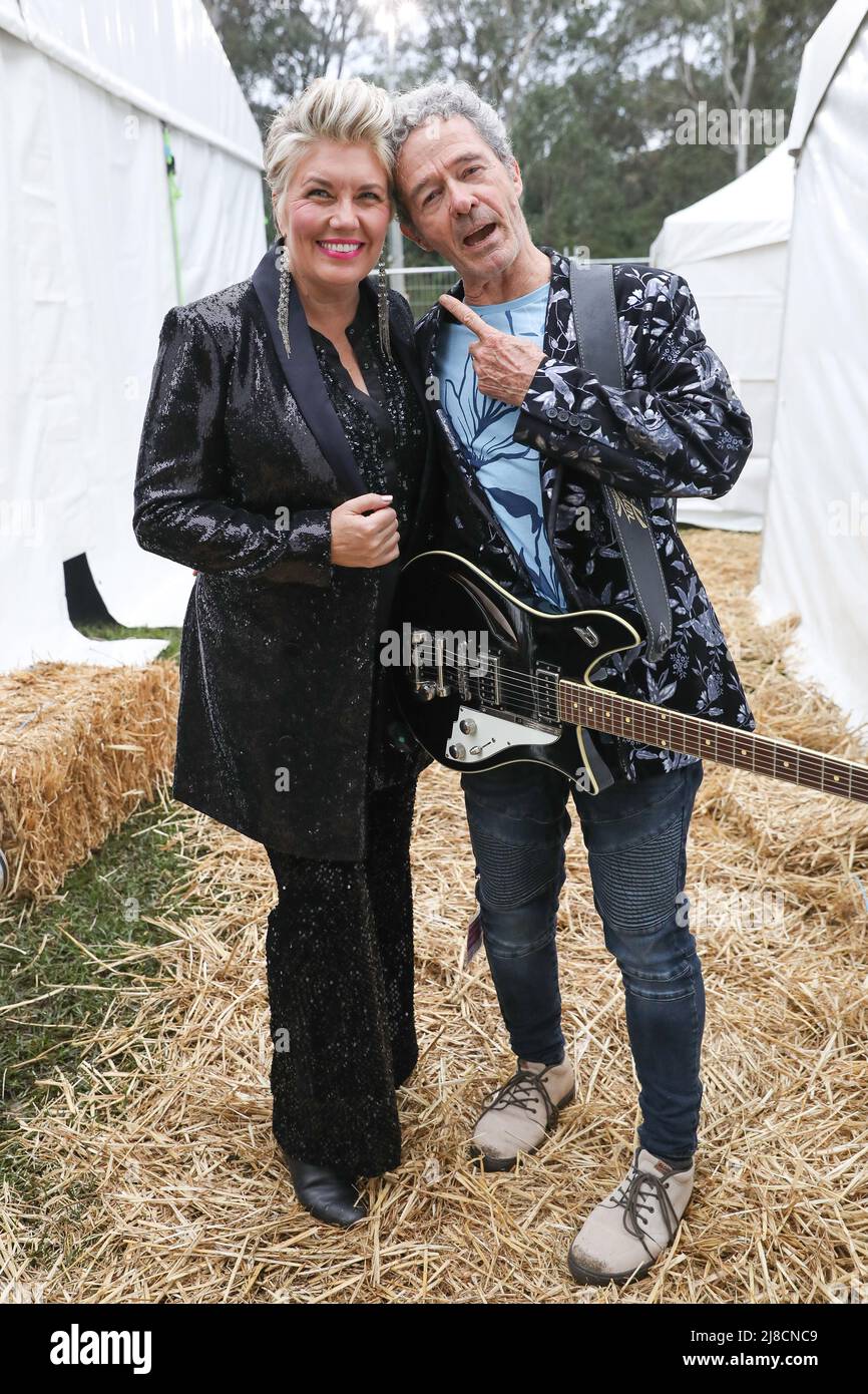 15. Mai 2022: MELINDA SCHNEIDER und MARK GABLE backstage vor dem ...