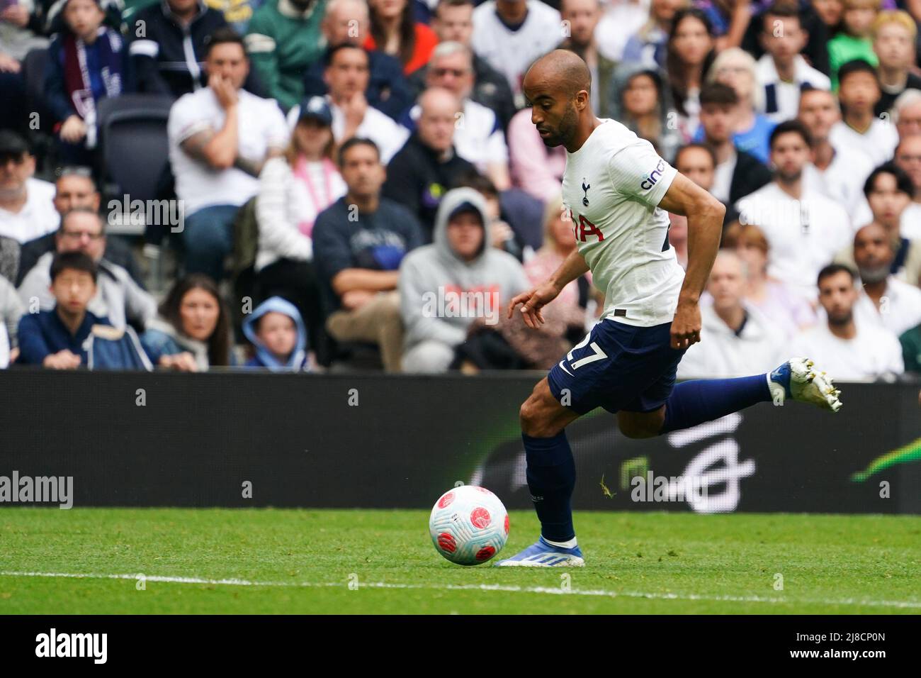 London, Großbritannien, 15.. Mai 2022. Lucas Moura von Tottenham ...