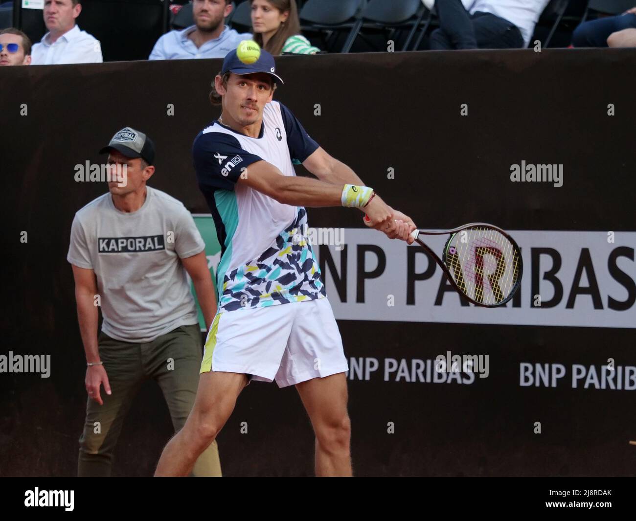 Alex de Minaur (AUS) im Einsatz gegen Ugo Humbert (FRA) während der ...