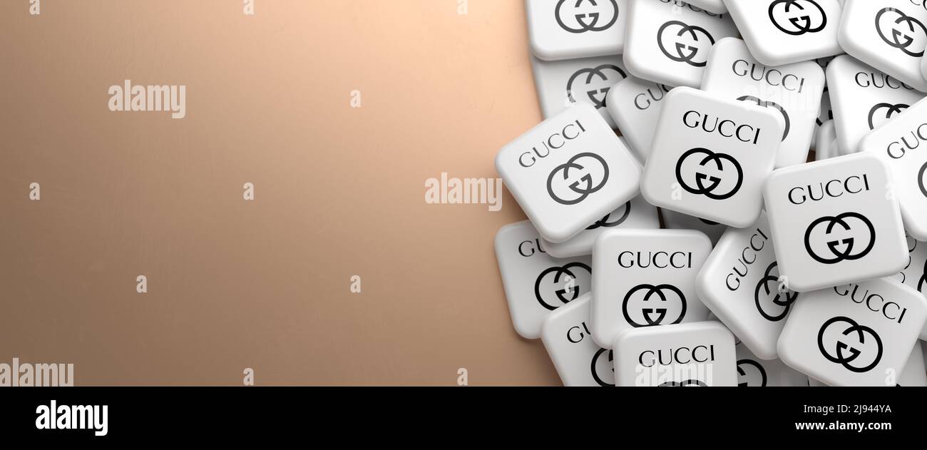 Gucci logo logos -Fotos und -Bildmaterial in hoher Auflösung – Alamy