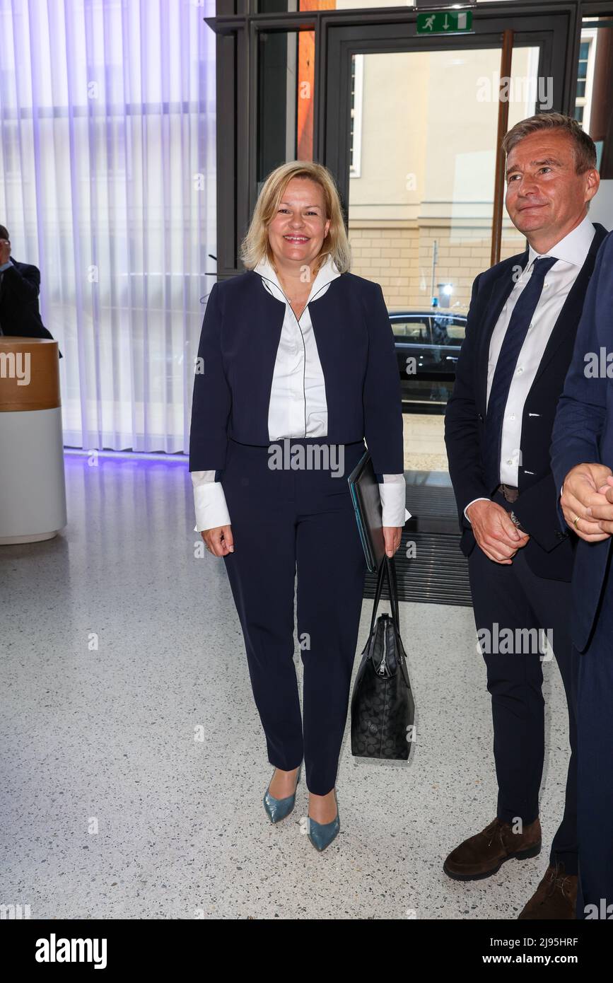 Berlin, Deutschland. 20.. Mai 2022. Nancy Faeser (SPD ...