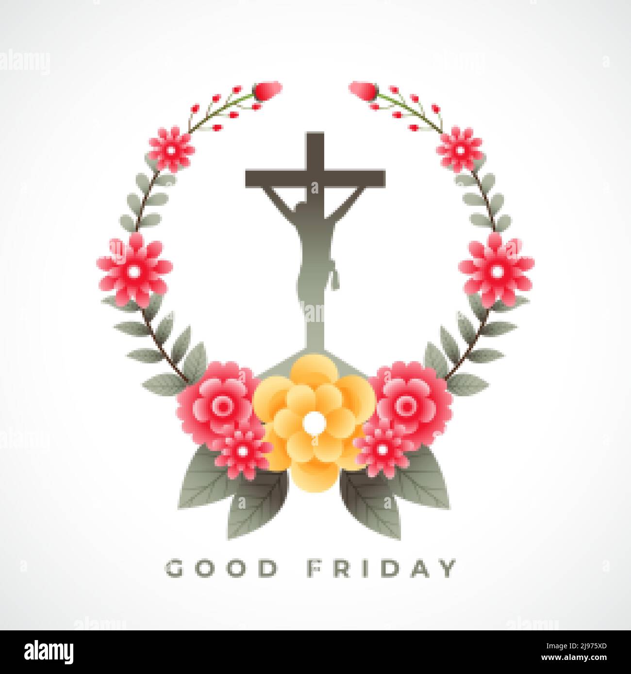 Blume von kalvarienberg Stock-Vektorgrafiken kaufen - Alamy