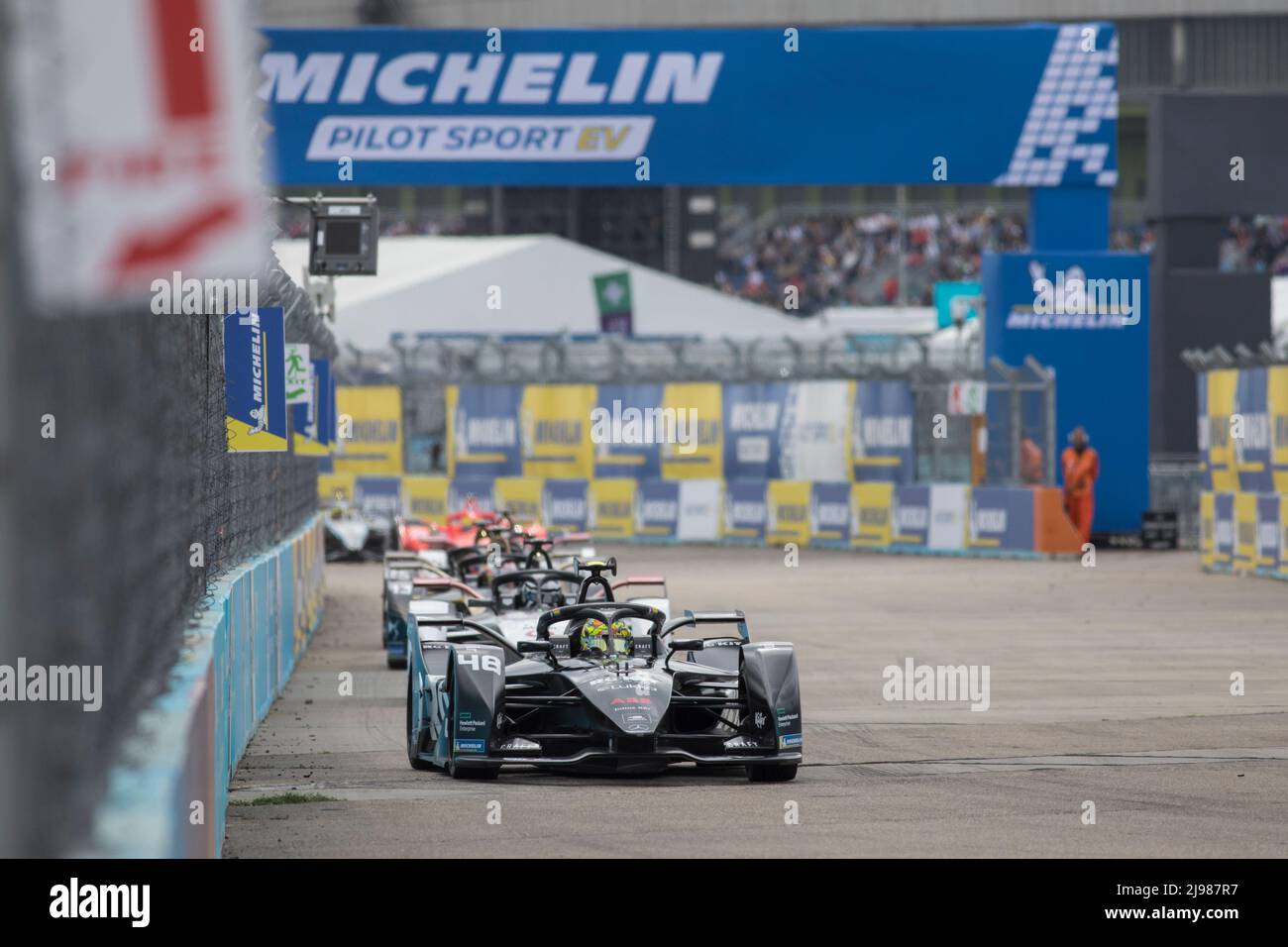 Berlin, 14.. Mai 2022. 2022 Shell Recharge Berlin E-Prix, Runde 7 der ...