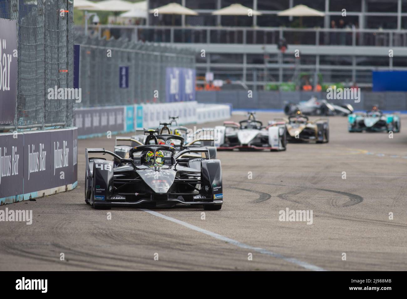 Berlin, 14.. Mai 2022. 2022 Shell Recharge Berlin E-Prix, Runde 7 der ...