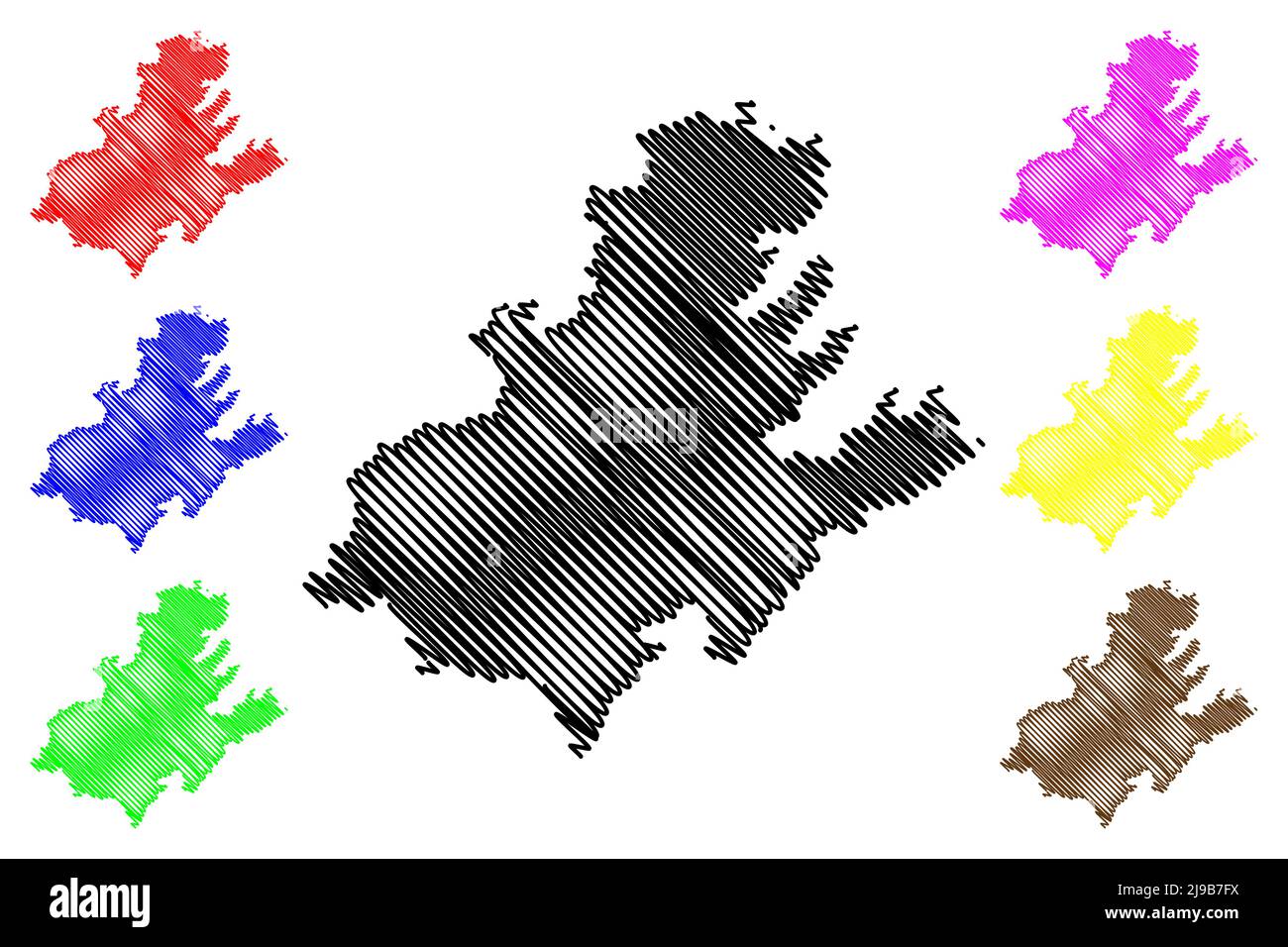 Anvers Island (Palmer Archipelago, Antarctica) Karte Vektorgrafik ...