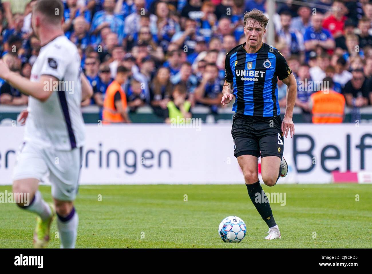 BRÜGGE, BELGIEN - 22. MAI: Jack Hendry vom Club Brugge während des ...