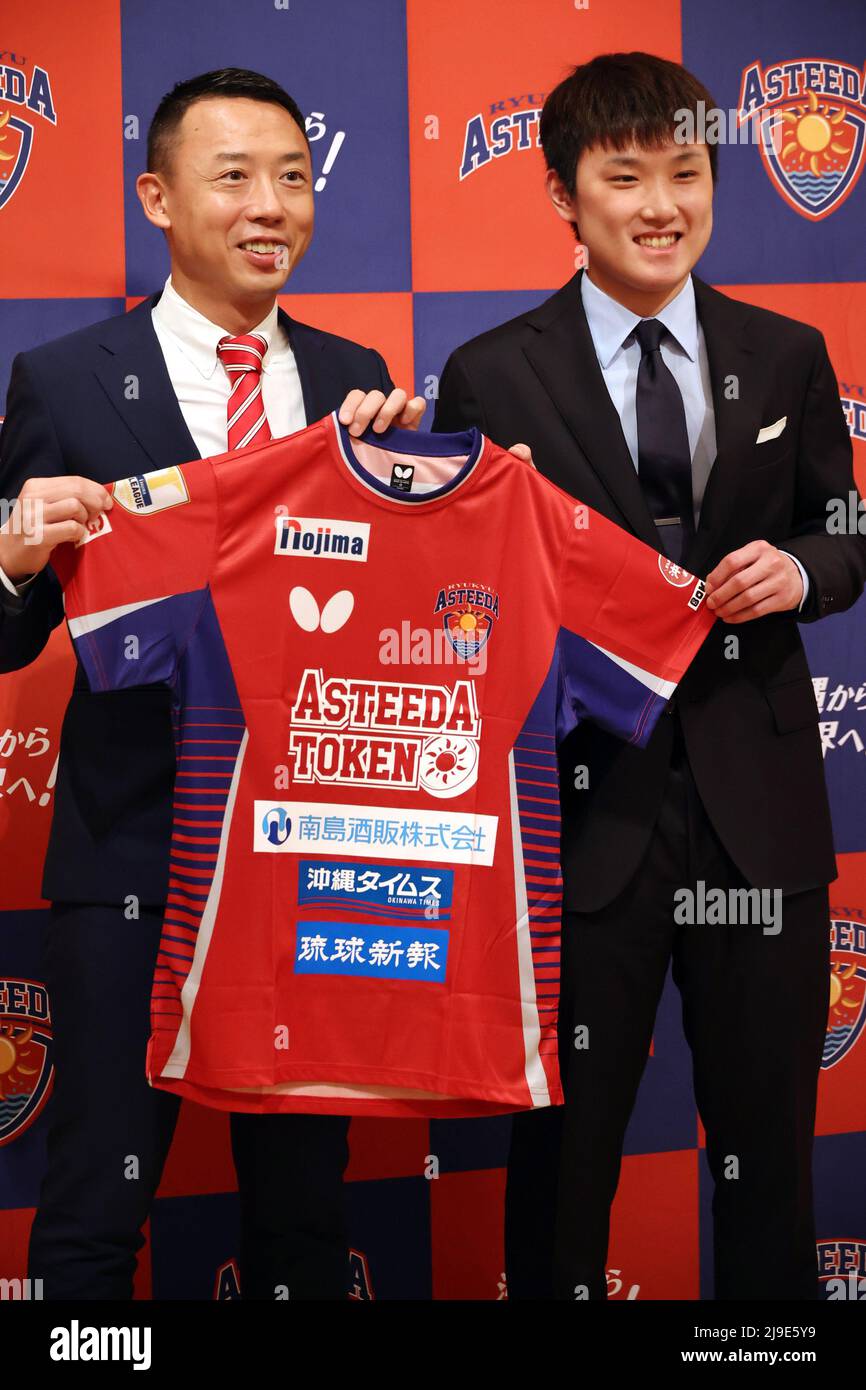 20. Mai 2022, Tokio, Japan - der Tokioter Tischtennis ...