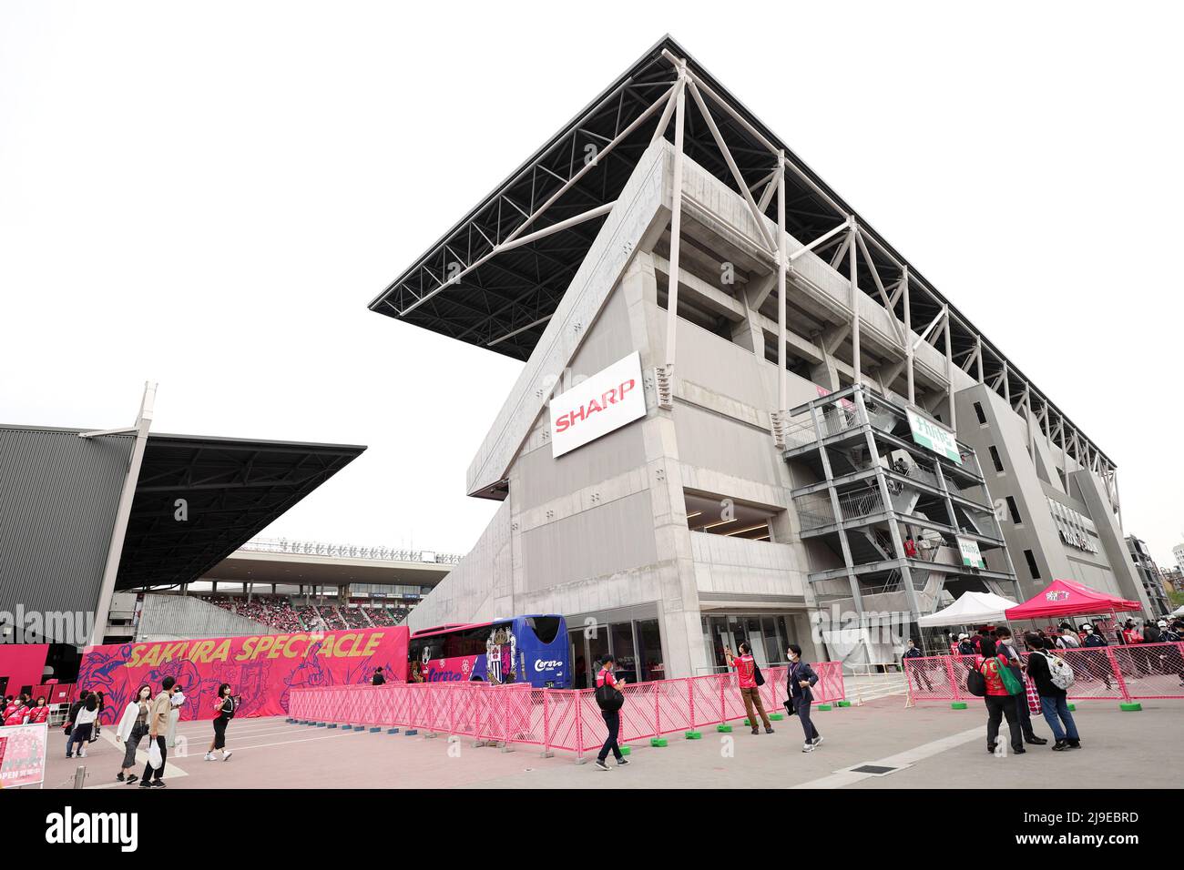 Yodoko Sakura Stadium, 21. MAI 2022 - Fußball / Fußball : 2022 J1 Ligaspiel zwischen Cerezo ...