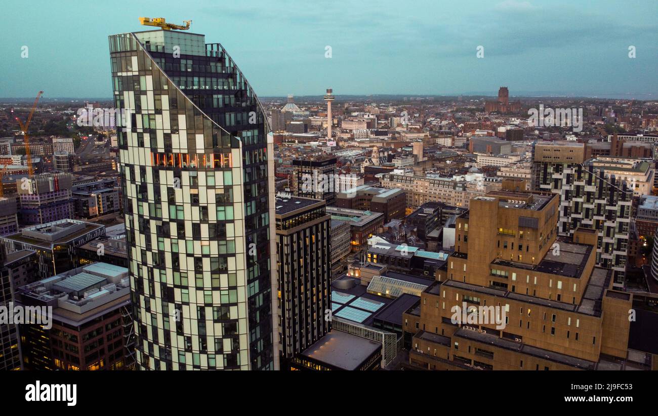 Liverpool aerial -Fotos und -Bildmaterial in hoher Auflösung – Alamy