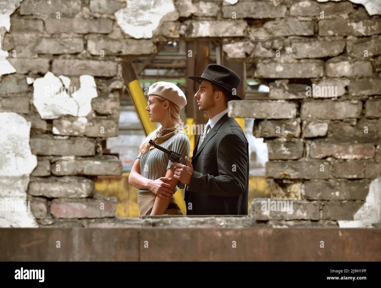 Gangster duo -Fotos und -Bildmaterial in hoher Auflösung – Alamy