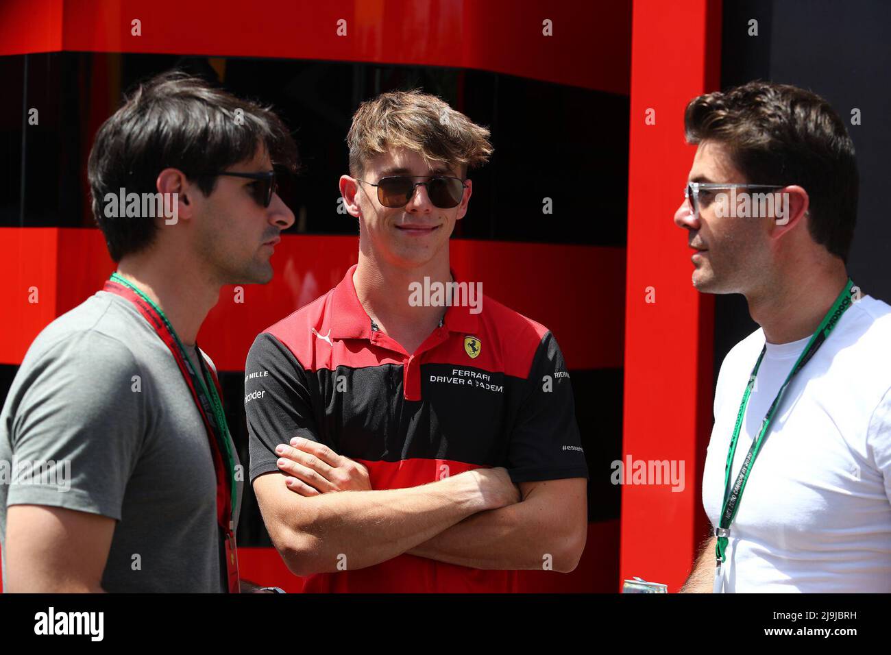 Barcelona, Spanien. 22.. Mai 2022. Arthur Leclerc (MON) Ferrari Driver ...