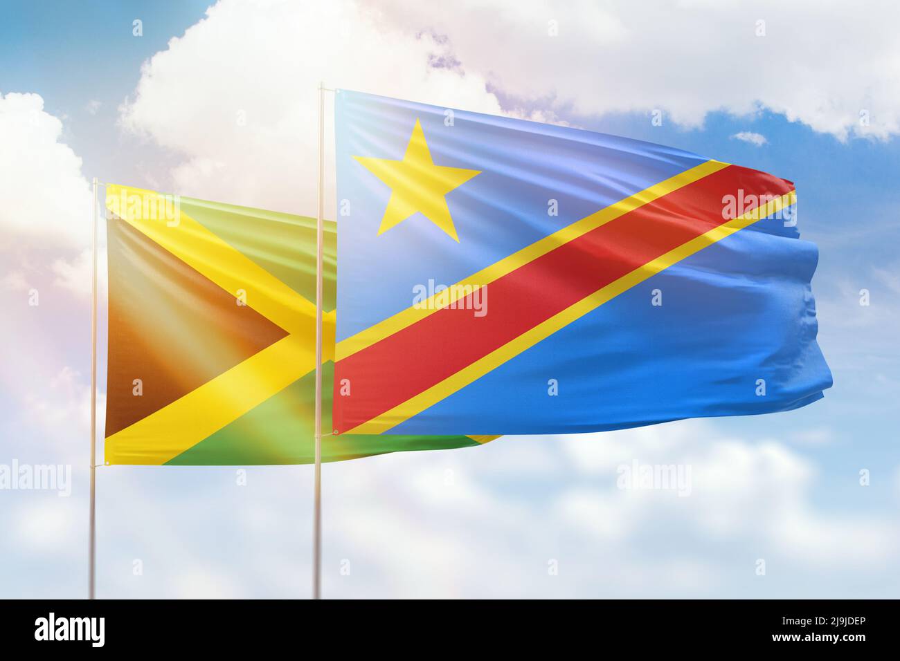 Kongo jamaika flagge -Fotos und -Bildmaterial in hoher Auflösung – Alamy