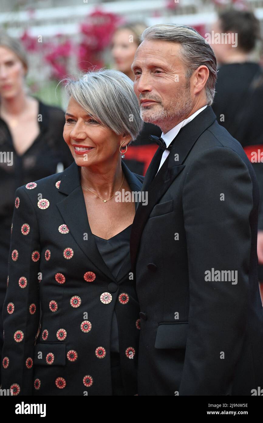 Hanne Jacobsen, Mads Mikkelsen bei der Premiere des Films The Innoncent ...