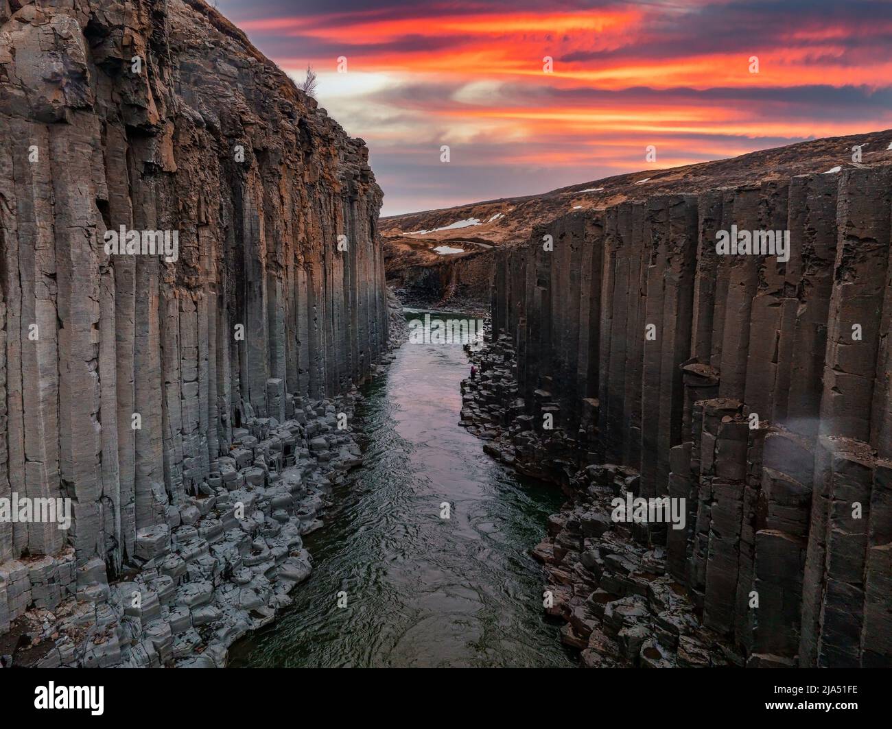 Studlagil basaltschlucht -Fotos und -Bildmaterial in hoher Auflösung ...