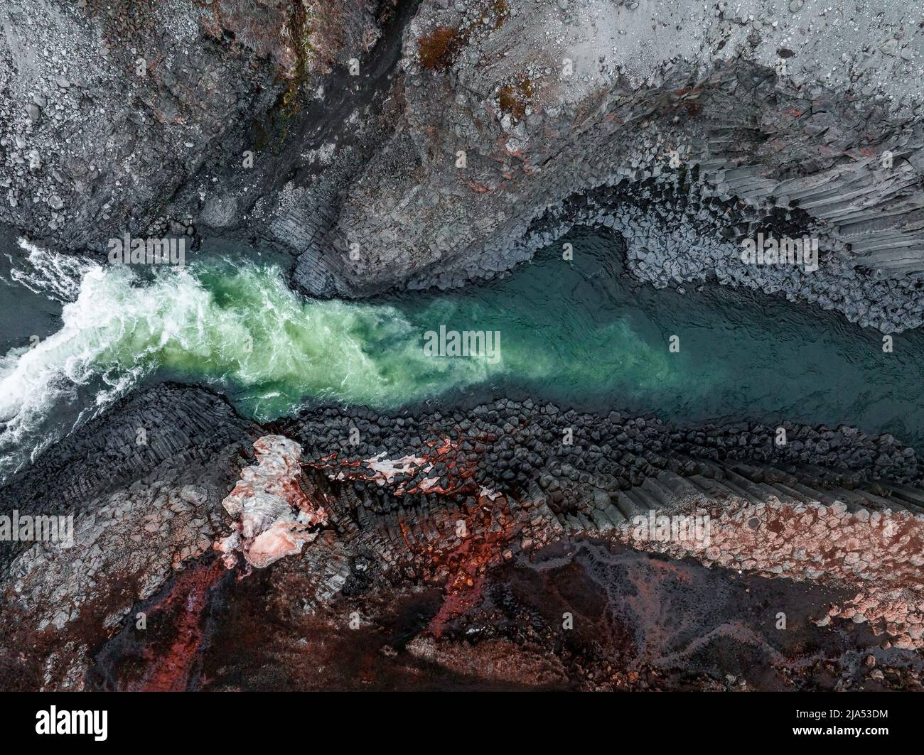 Studlagil basaltschlucht -Fotos und -Bildmaterial in hoher Auflösung ...
