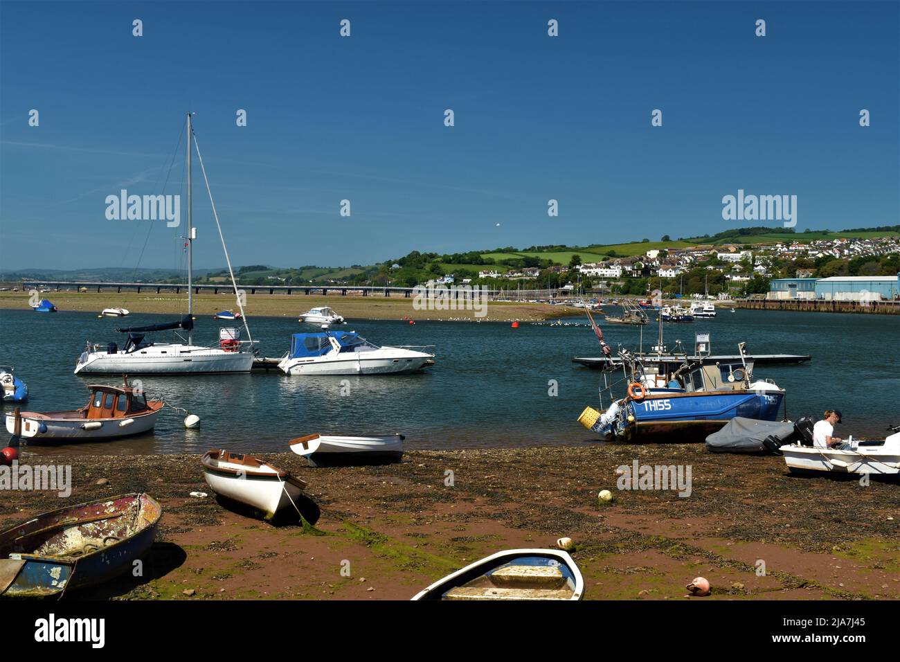 Teignmouth stadt mit pier und hafen -Fotos und -Bildmaterial in hoher ...