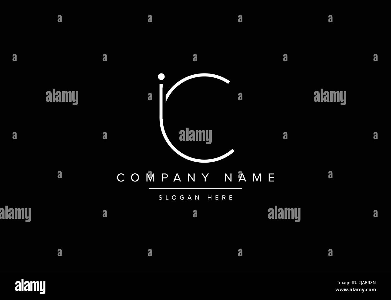 Ic logo vektor vektoren -Fotos und -Bildmaterial in hoher Auflösung – Alamy