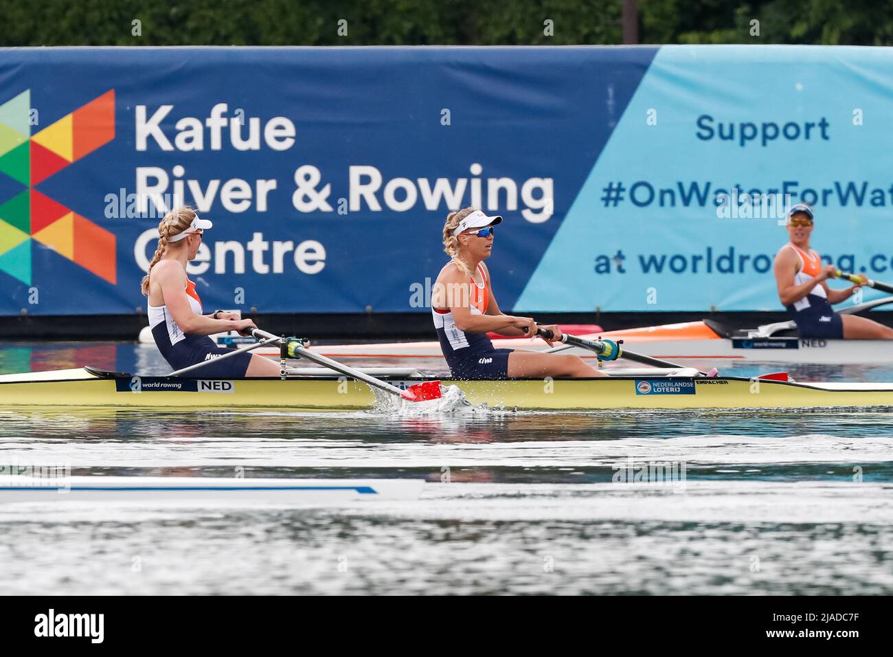 BELGRAD, SERBIEN - 29. MAI: Hermine Catherine Drenth aus den ...