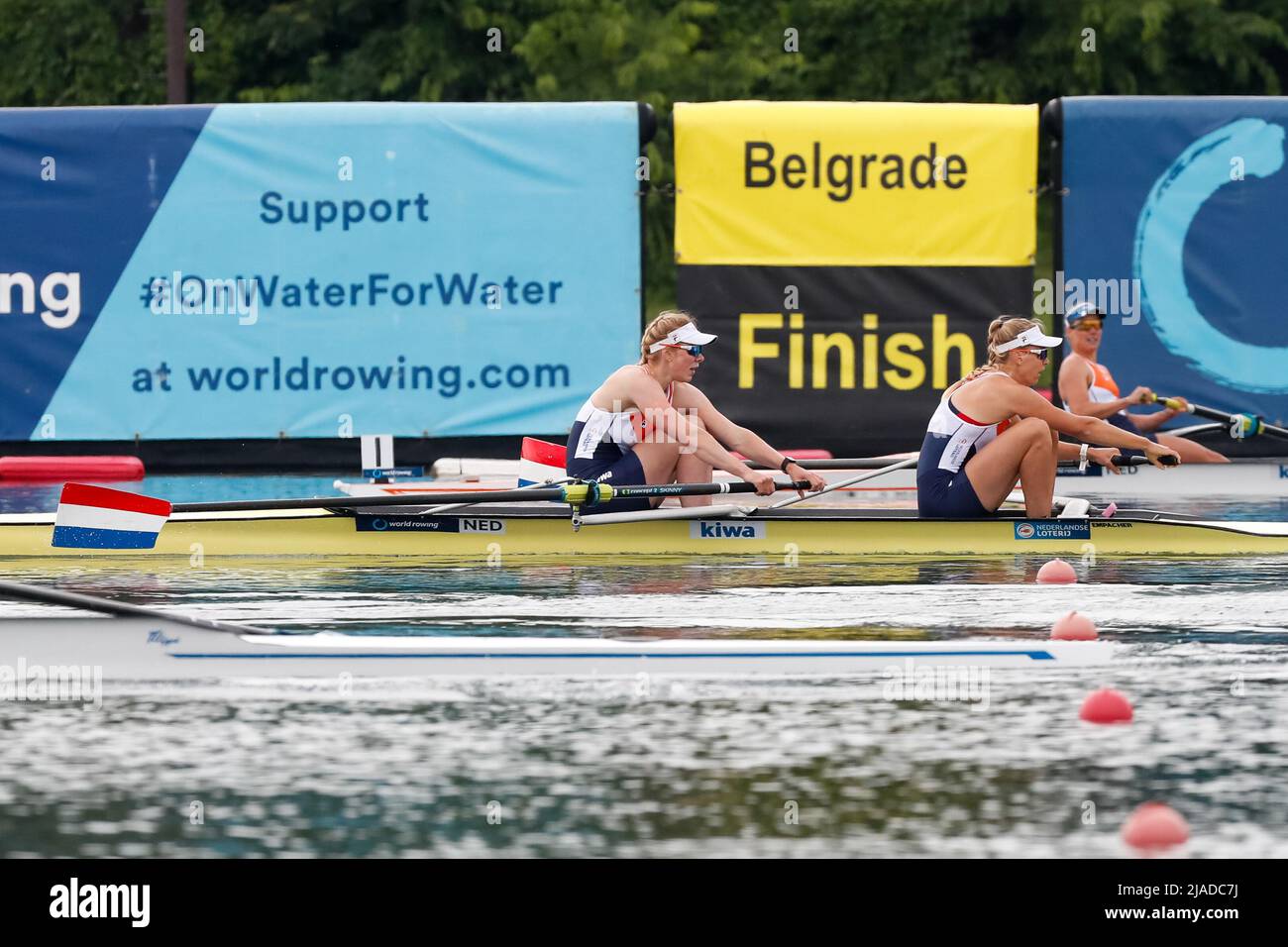 BELGRAD, SERBIEN - 29. MAI: Hermine Catherine Drenth aus den ...
