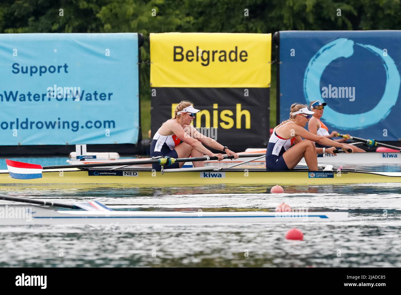 BELGRAD, SERBIEN - 29. MAI: Hermine Catherine Drenth aus den ...