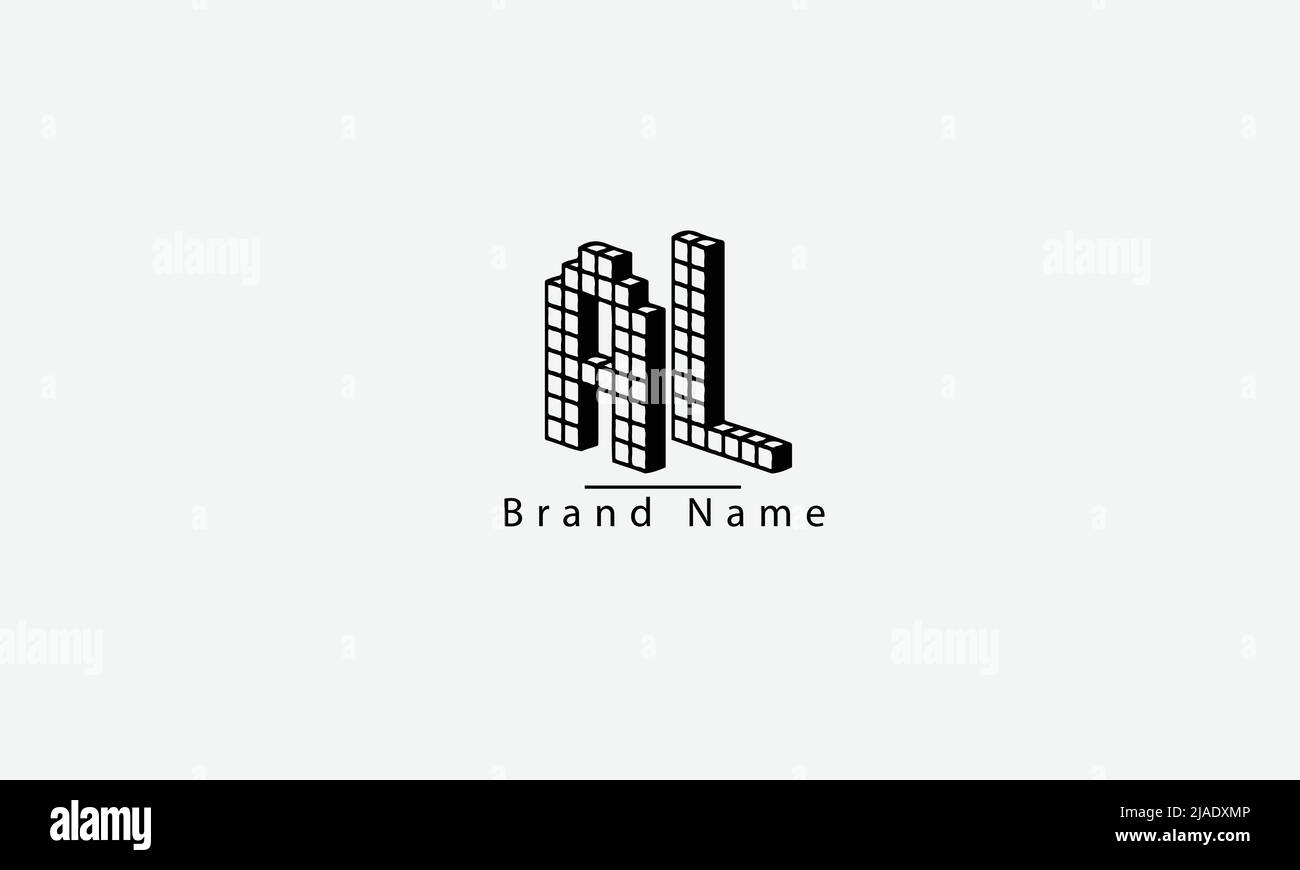Al initialen logo -Fotos und -Bildmaterial in hoher Auflösung – Alamy