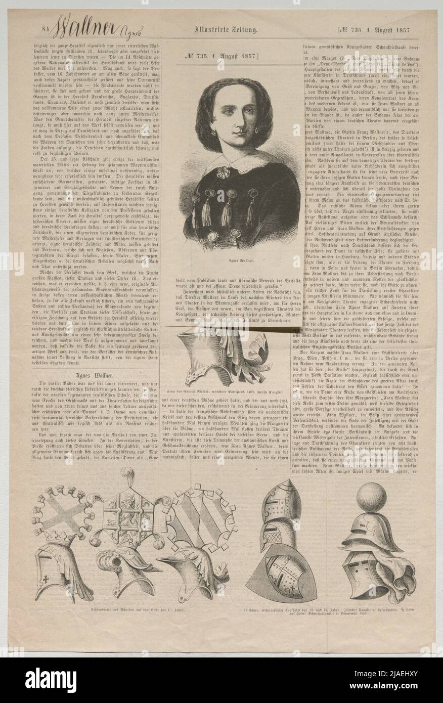 Agnes Wallner. '. Schauspielerin Agnes Wallner, Ehefrau von Franz ...