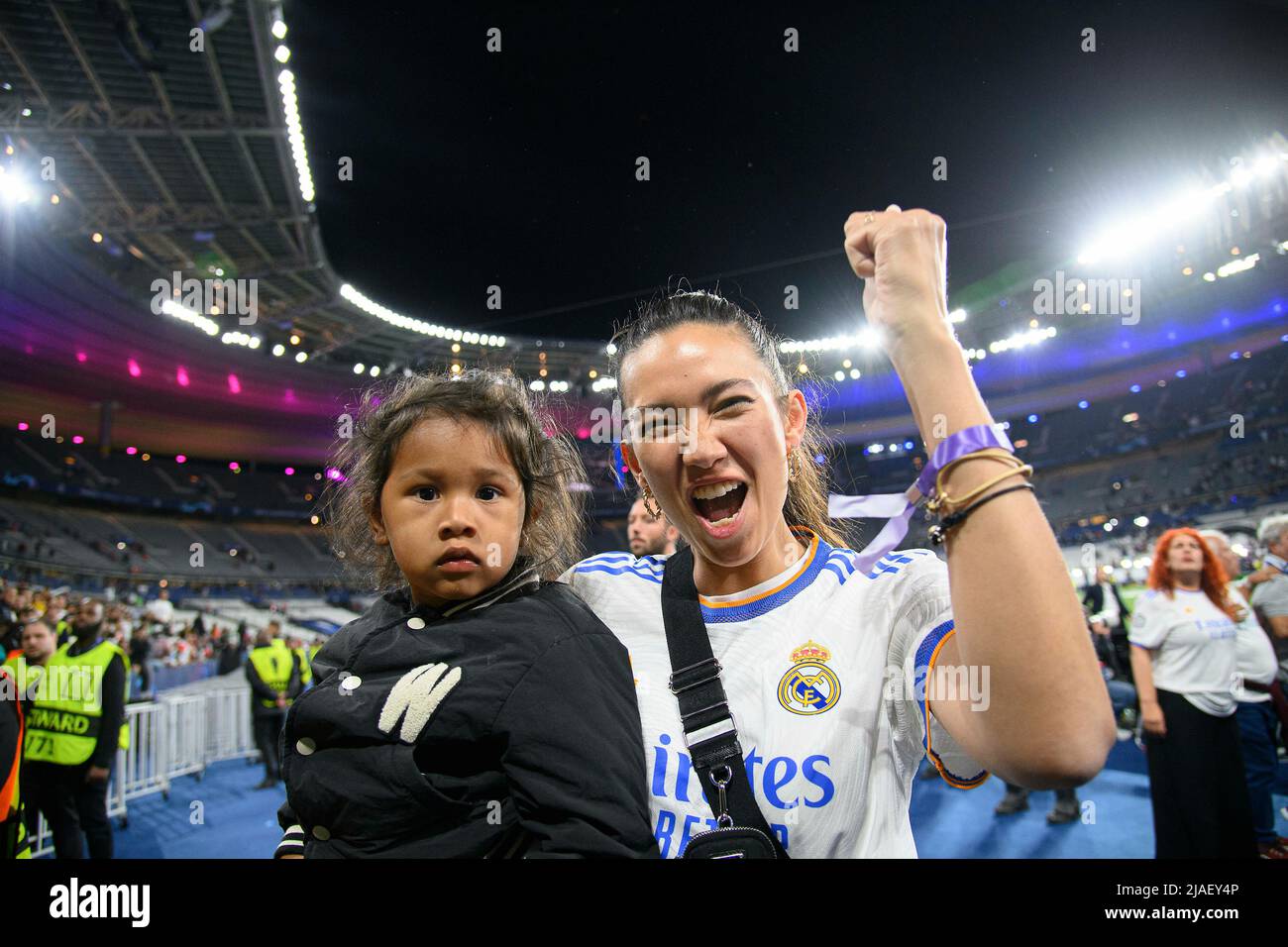 Jubel Shalimar HEPPNER (Ehefrau von David ALABA (Real/nicht im Bild ...