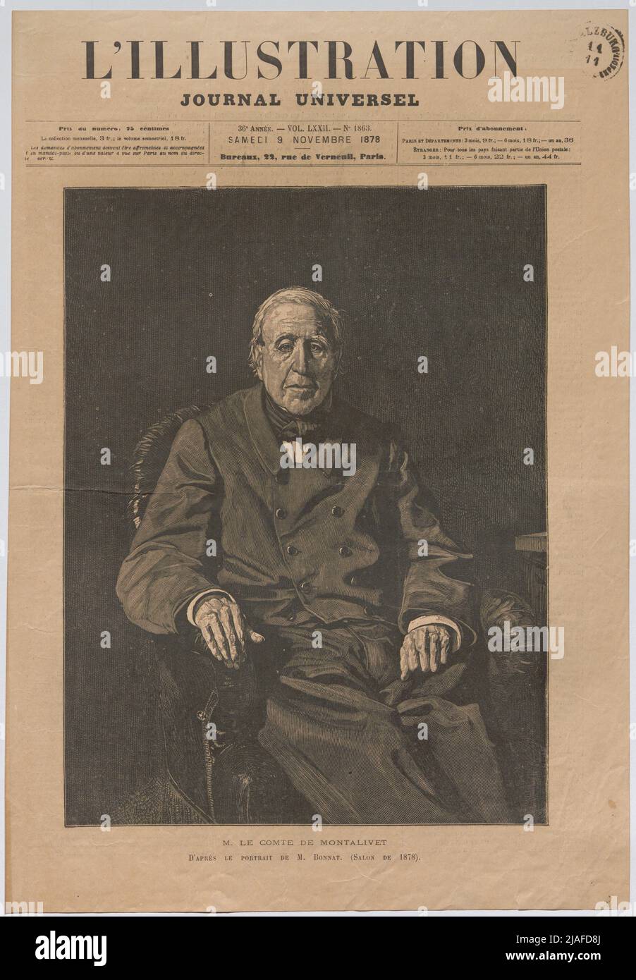 Herr Graf von Montalivet '. Camille Bachasson, Graf von Montalivet ...