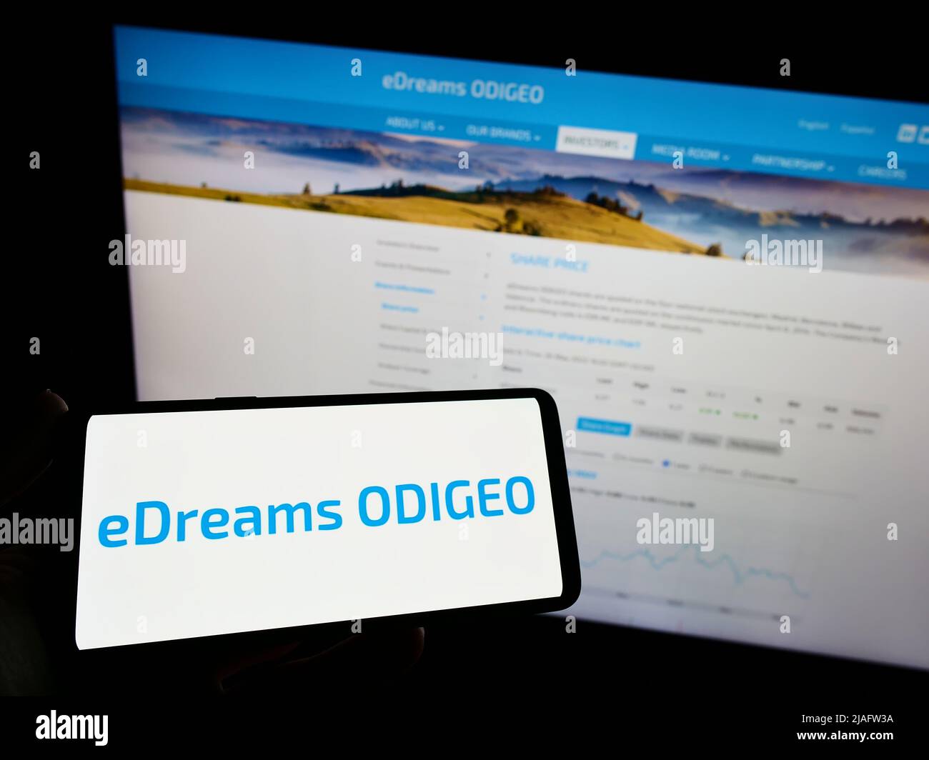 Edreams logo -Fotos und -Bildmaterial in hoher Auflösung – Alamy