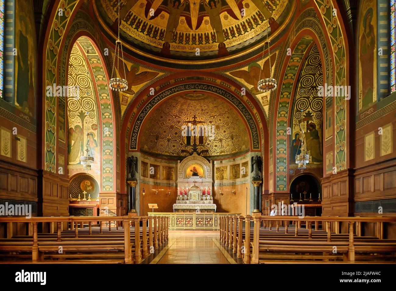 Kirche des benediktiner archabbey beuron abteiklosters -Fotos und ...