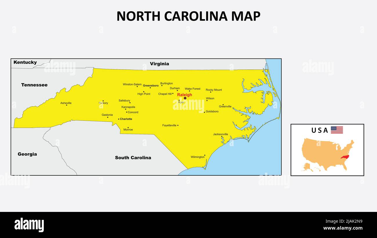 Karte Von North Carolina. Staat- und Distriktkarte von North Carolina ... Karte Von North Carolina. Staat- und Distriktkarte von North Carolina ...