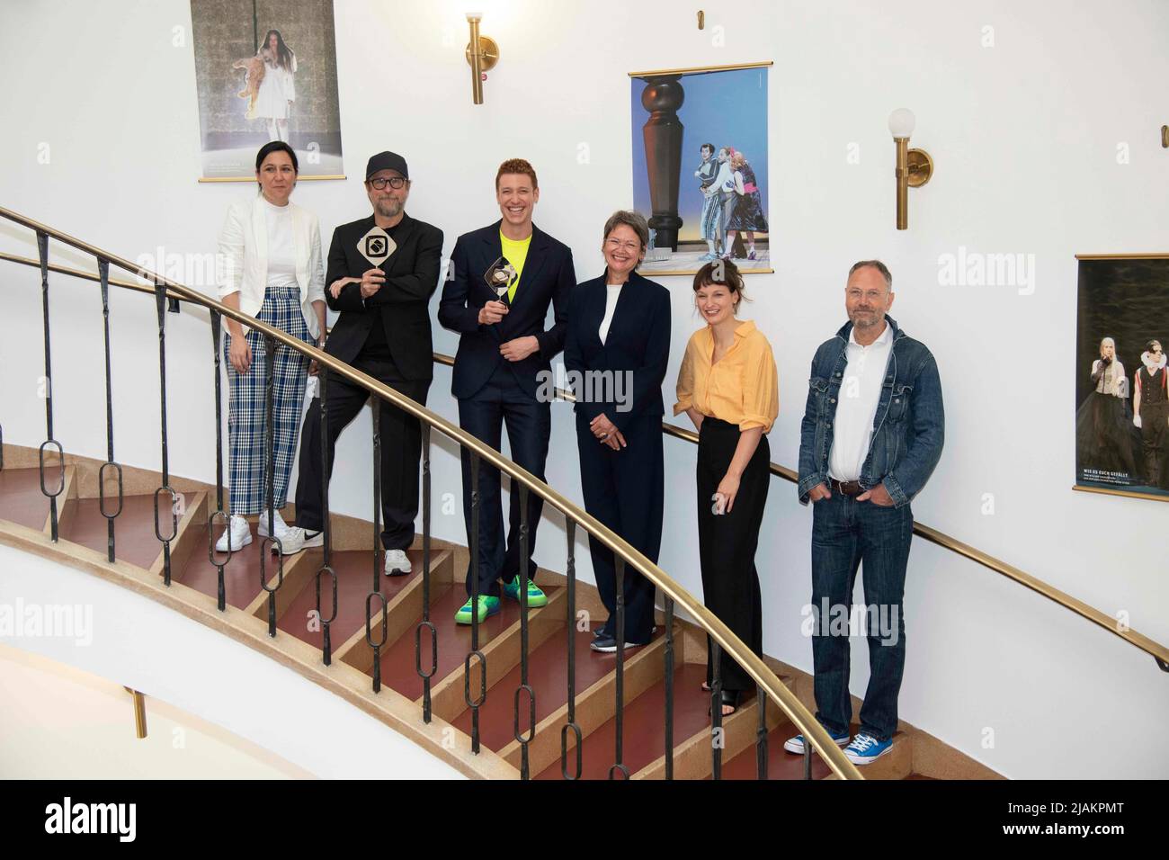 Von links: Lucia ESKES, Referentin für den Grimme-Preis am Adolf Grimme ...