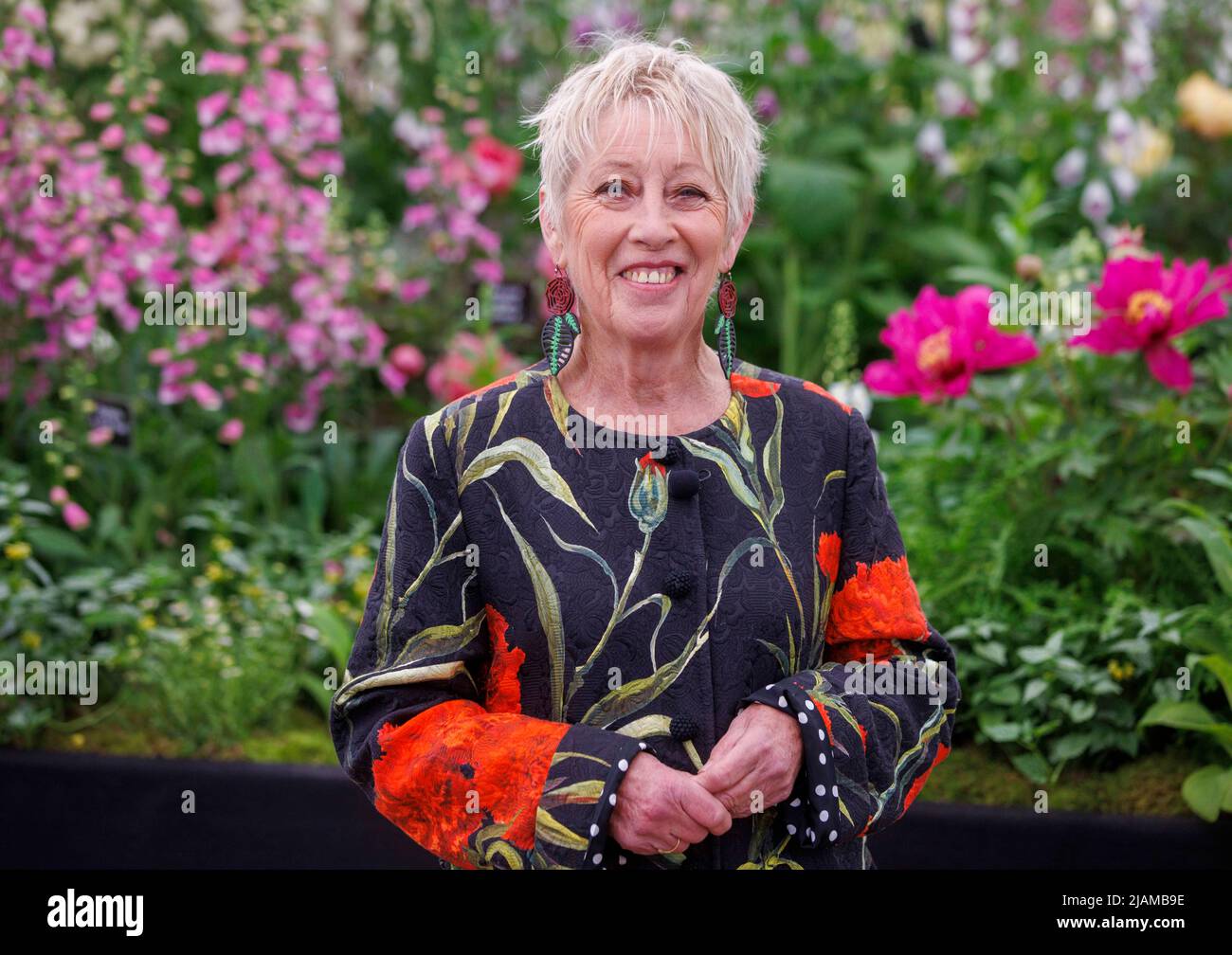 Carol Klein, Gärtnerin, Fernsehmoderatorin und Zeitungsschriftstellerin ...