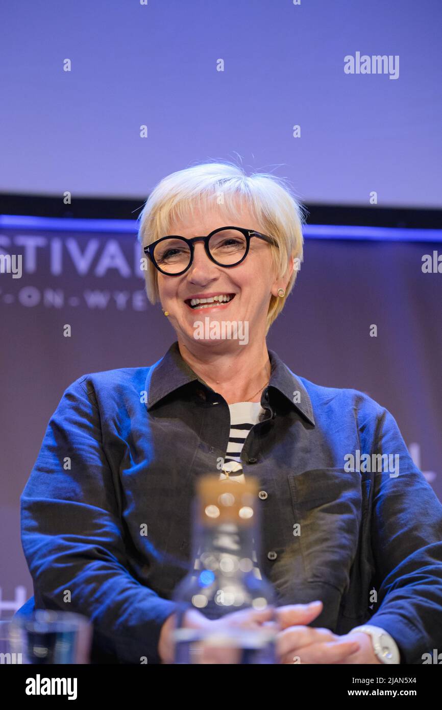 Hay-on-Wye, Wales, Großbritannien. 31.. Mai 2022. Harriet Lamb, Mark ...