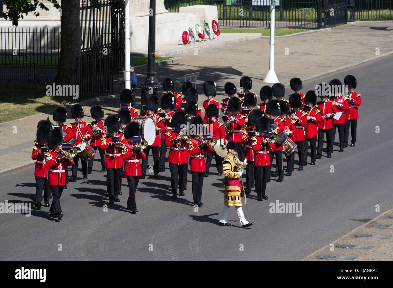 Trooping the Color - The Colonel's Review 2022 Stockfotografie - Alamy