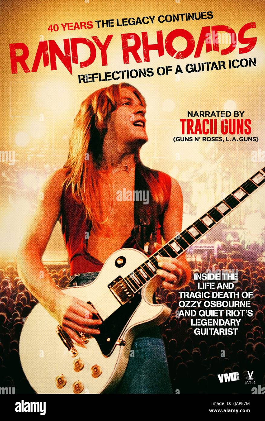 RANDY RHOADS: REFLECTIONS OF A GUITAR ICON, Poster, Randy Rhoads, 2022 ...