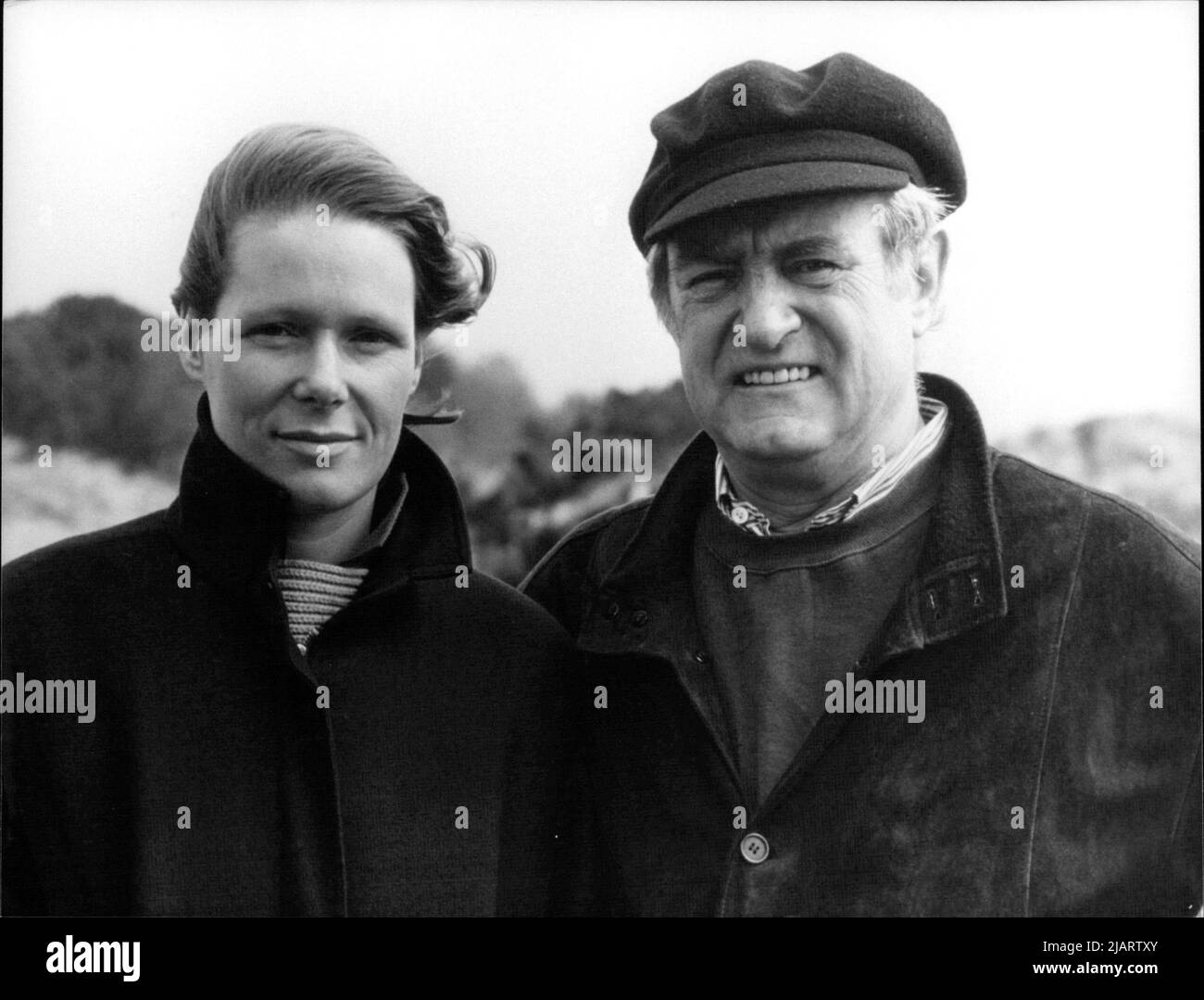 Die Abbildung zeigt den Ministerpräsident von NRW, Johannes Rau mit ...