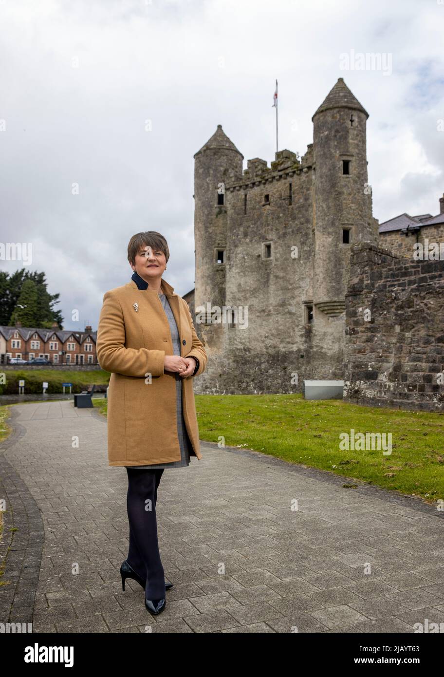 Arlene Foster, ehemalige erste Ministerin von Nordirland und ehemalige ...