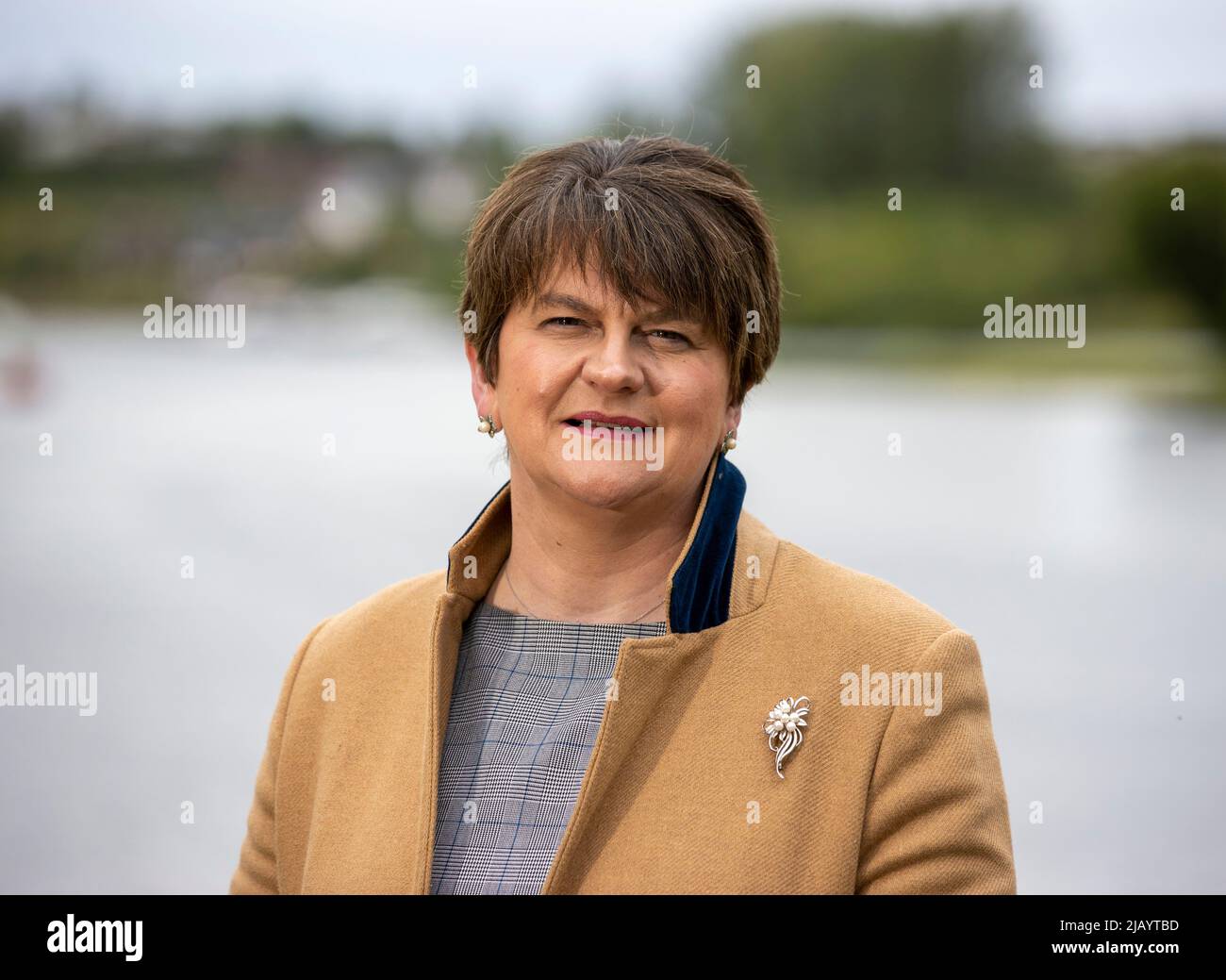 Arlene Foster, ehemalige erste Ministerin von Nordirland und ehemalige ...