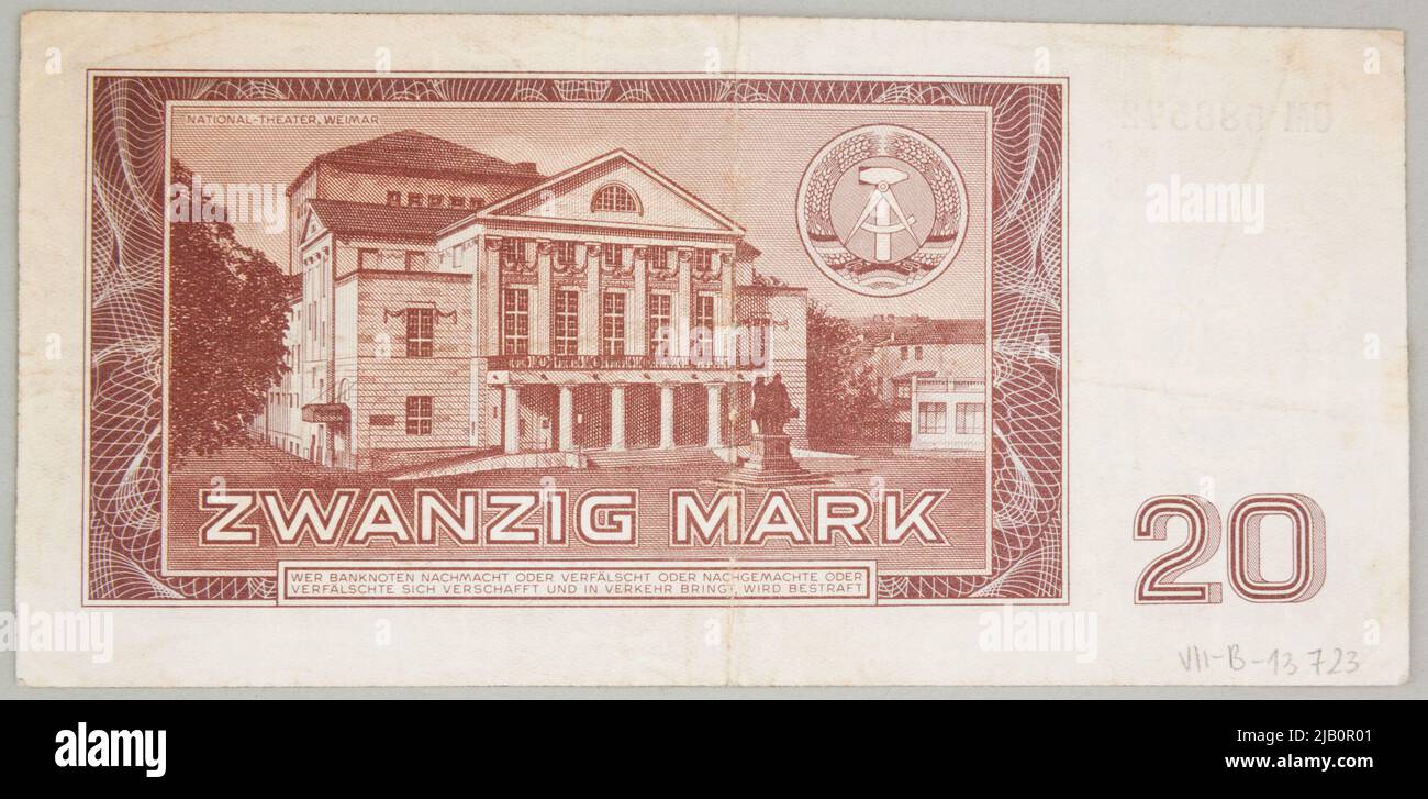 20 mark banknote -Fotos und -Bildmaterial in hoher Auflösung – Alamy