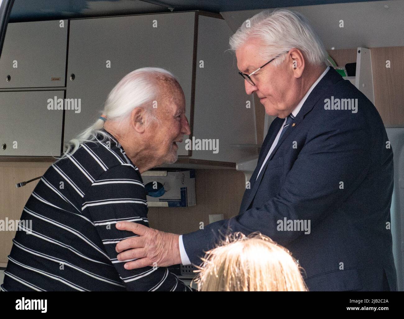 02. Juni 2022, Rheinland-Pfalz, Mainz: Bundespräsident Frank-Walter ...