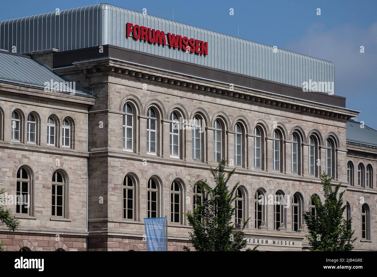 02. Juni 2022, Niedersachsen, Göttingen: Blick auf das 'Forum Wissen ... 02. Juni 2022, Niedersachsen, Göttingen: Blick auf das 'Forum Wissen ...